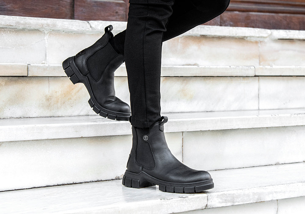 10 looks de mujer combinando botines planos | Panama Jack